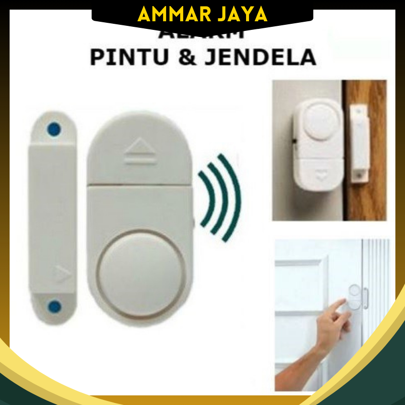 Jual "Alarm Anti Maling Bunyi Sensor Pencuri Tempel Door Window Pintu ...