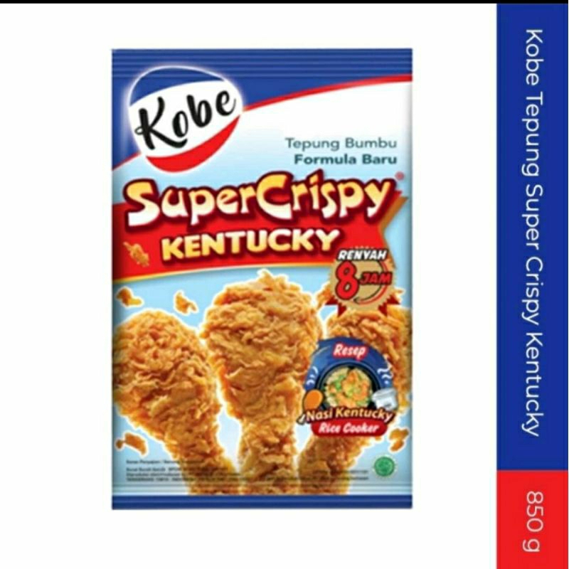 Jual KOBE TEPUNG BUMBU SUPERCRISPY 850GR | Shopee Indonesia
