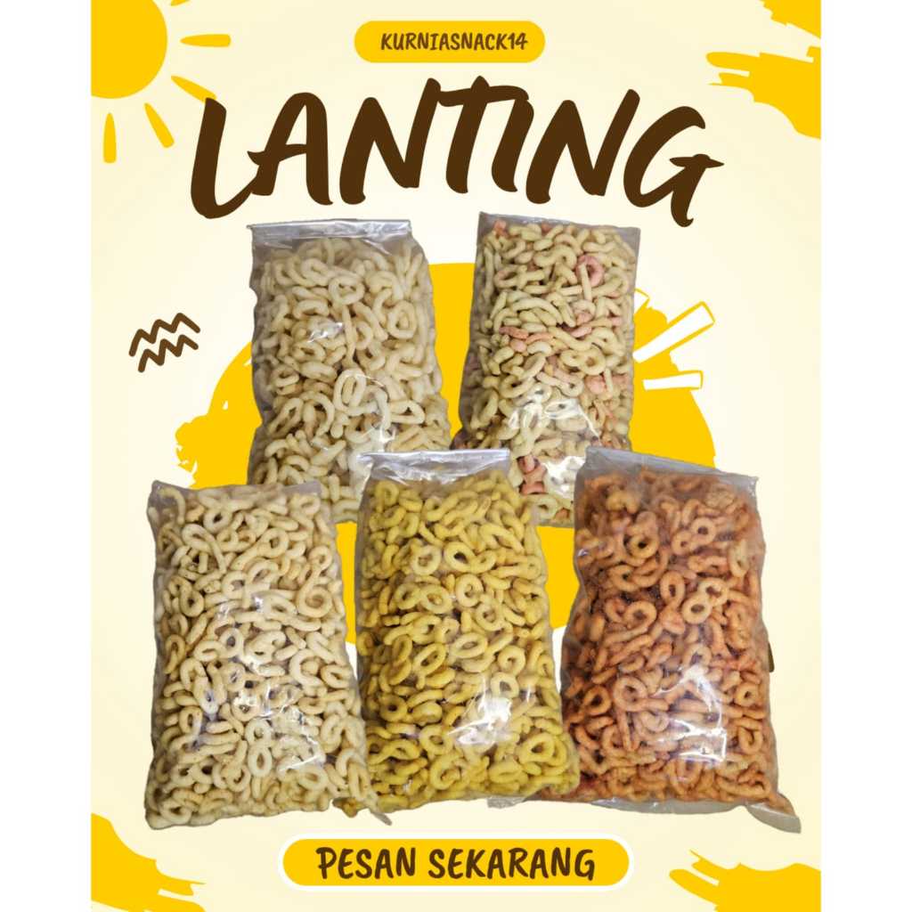 Jual 1KG LANTING SINGKONG ANEKA RASA BISA MIX 2 RASA (ORI JETIS/ORI ...