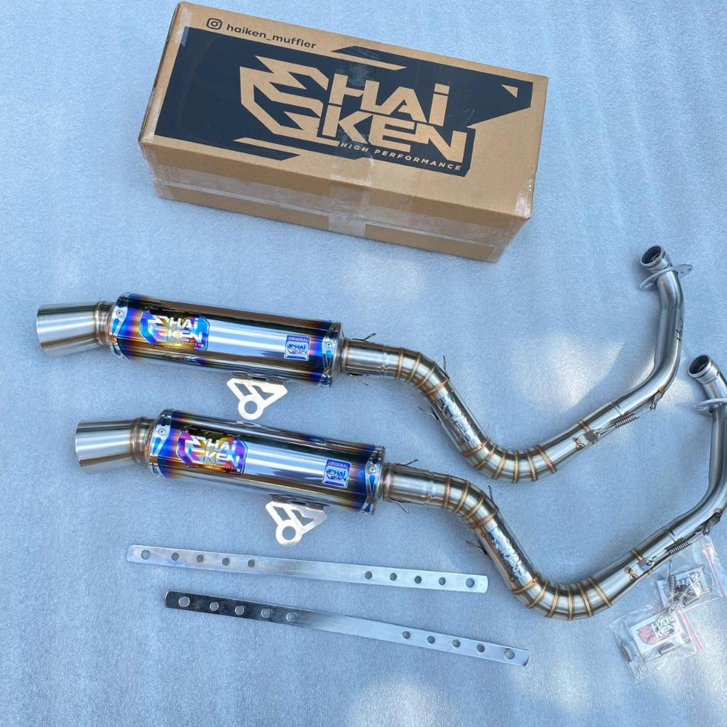 Jual knalpot samlong original haiken special edition matik vario 110 ...