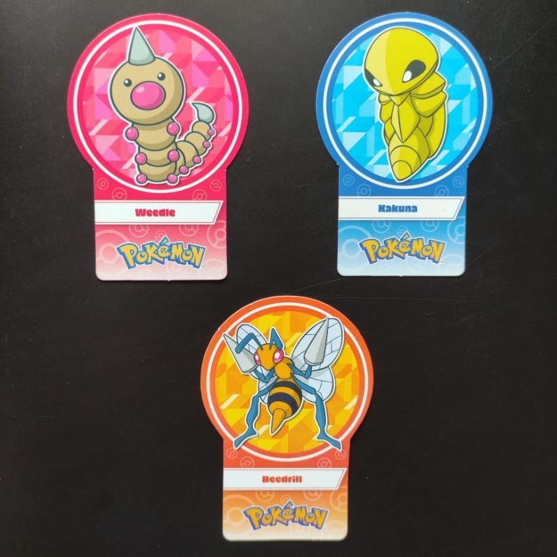 Jual Kartu Choki Choki Pokemon Weedle + Evolusi 1 Set | Shopee Indonesia