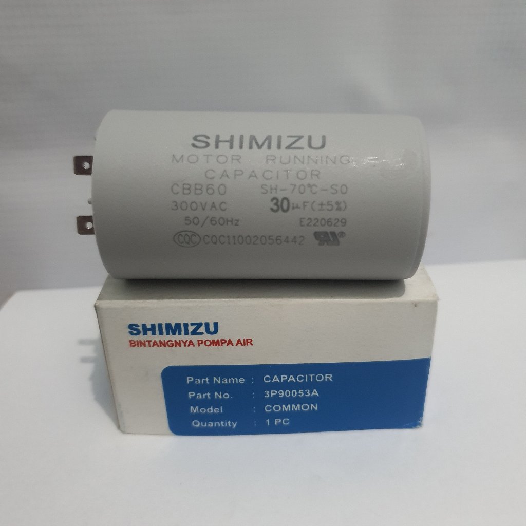 Jual SHIMIZU Capacitor 300VAC 30UF PS-230 BIT/PC-250 BIT/PC-267 BIT/PC ...
