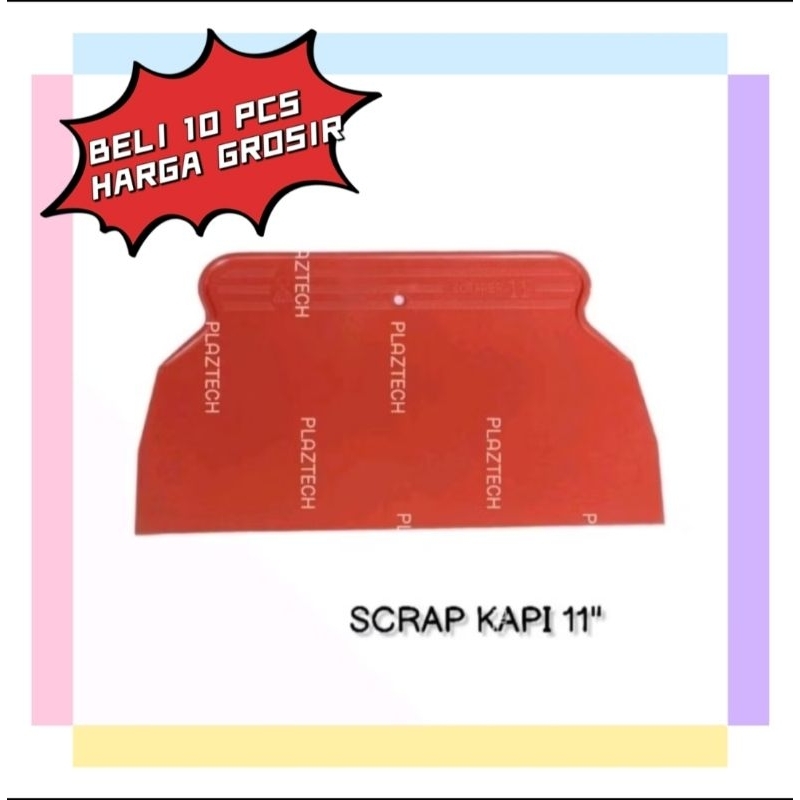 Jual SCRAPER KAPI KAPE SLIPER JUMBO BESAR 11" (GROSIR) | Shopee Indonesia