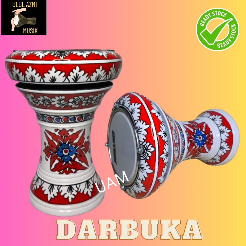 Jual DARBUKA 8 INCH MIKA POWER BEAT MOTIF BATIK, DARBUKA ANAK 6 INCH ...