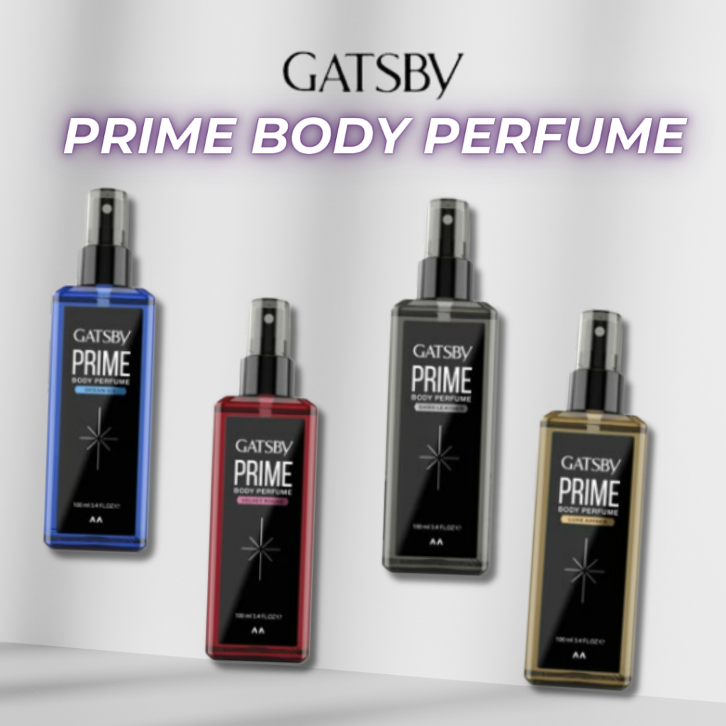 Jual GATSBY Prime Body Perfume Spray 100ml |Luxe Amber | Dark Leather ...