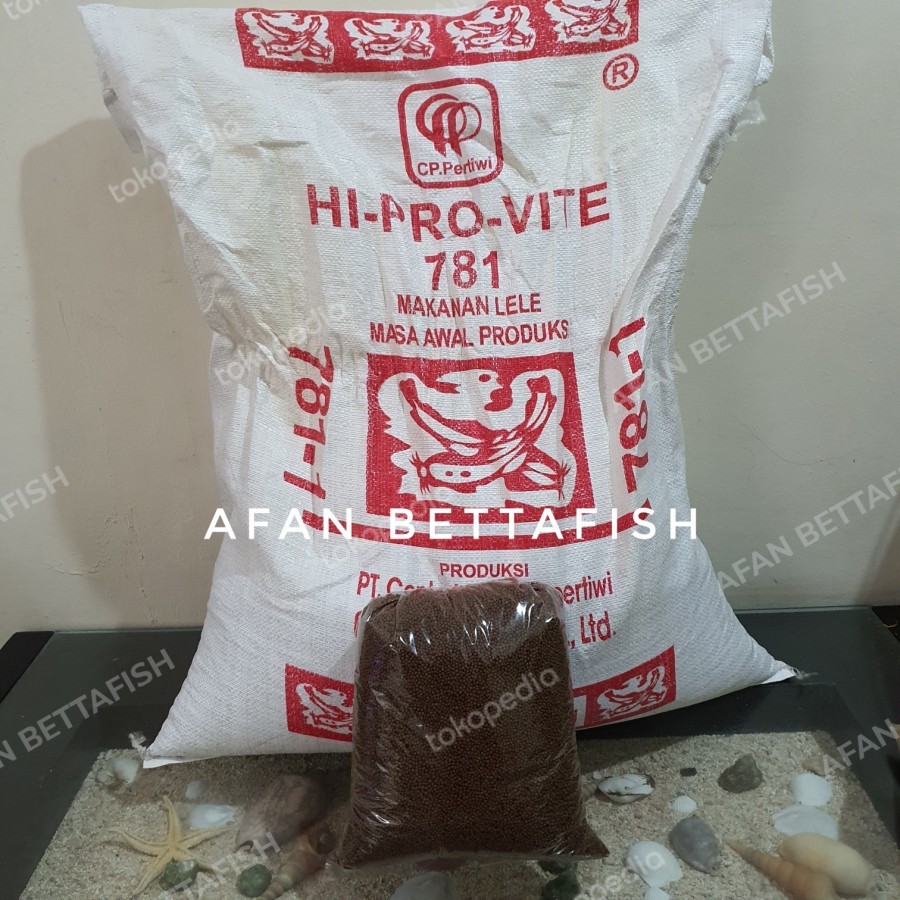 Jual HI PRO VITE 781 -1 Pakan Lele / Pelet Nila Patin 20kg | Shopee ...