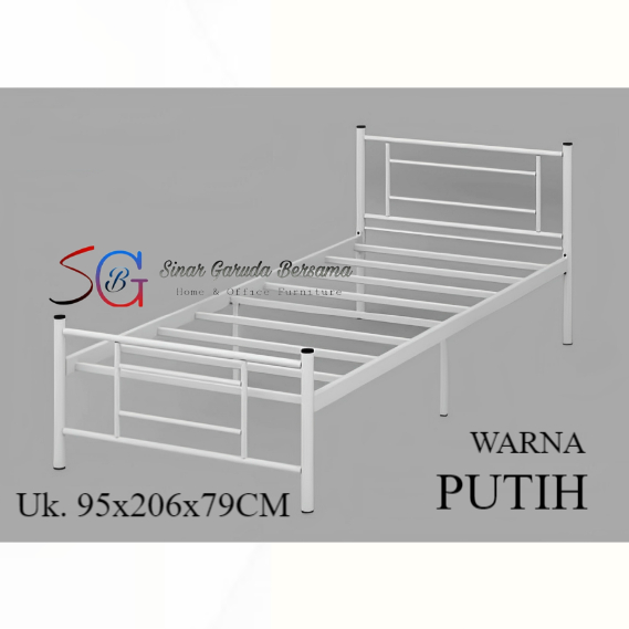 Jual RANJANG BESI DIVAN BESI / TEMPAT DIVAN KASUR UKURAN 90 / DIVAN ...