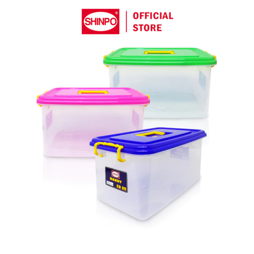 Jual Handy Container Box Merk Shinpo CB 25 Kapasitas 25 Liter SIP 133-3 ...