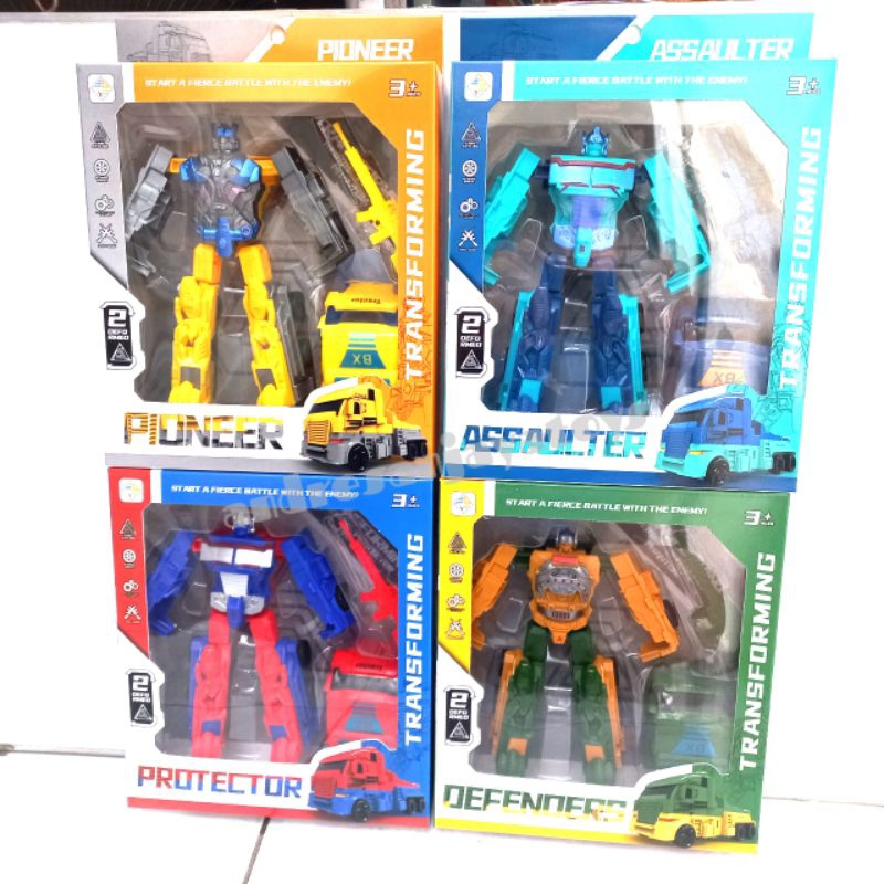 Jual Mainan Robot Transforming Mainan Change Robot Berubah Bentuk Mobil ...