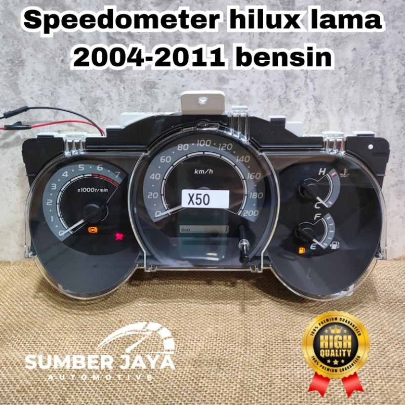 Jual SPEEDOMETER KILOMETER FORTUNER HILUX 2004-2011 TIPE G BENSIN ...
