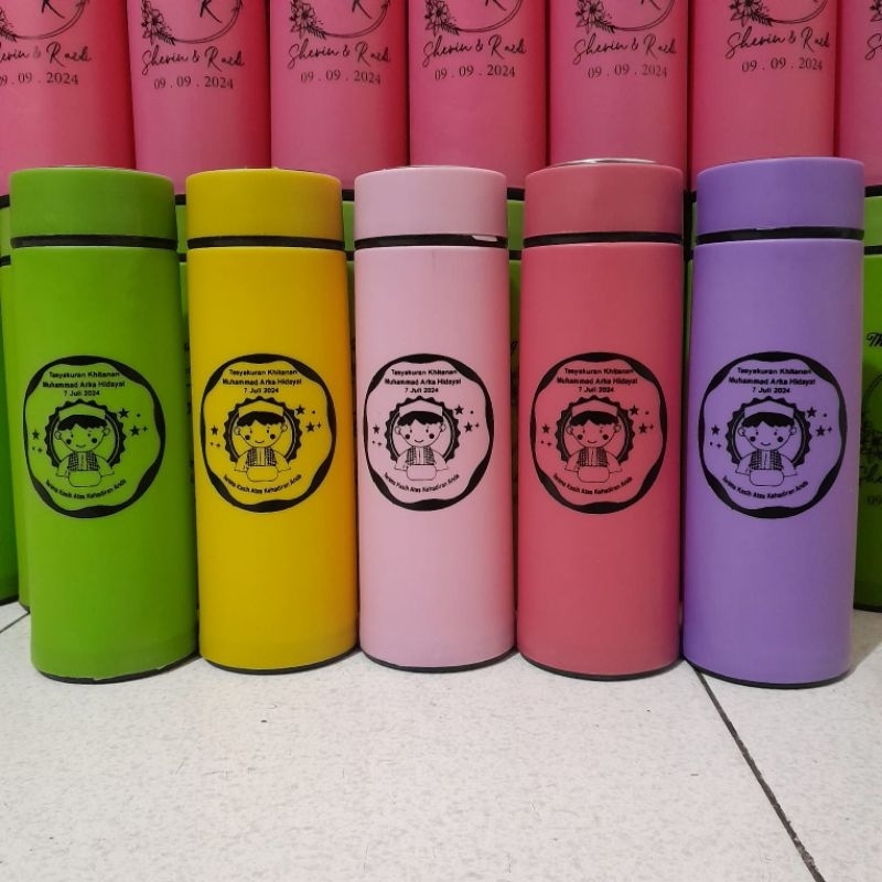 Jual BOTOL TUMBLER WARNA POLOS + SUDAH SABLON | Shopee Indonesia