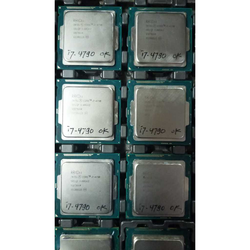 Jual PROSESOR INTEL CORE I7 4790 3,60GHZ | Shopee Indonesia