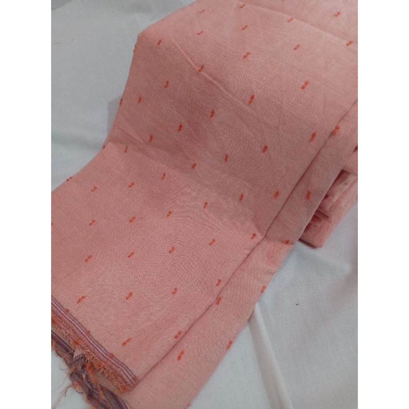 Jual KAIN KATUN PARIS RUBI DASAR ORANGE PEACH (160-170 cm) | Shopee ...