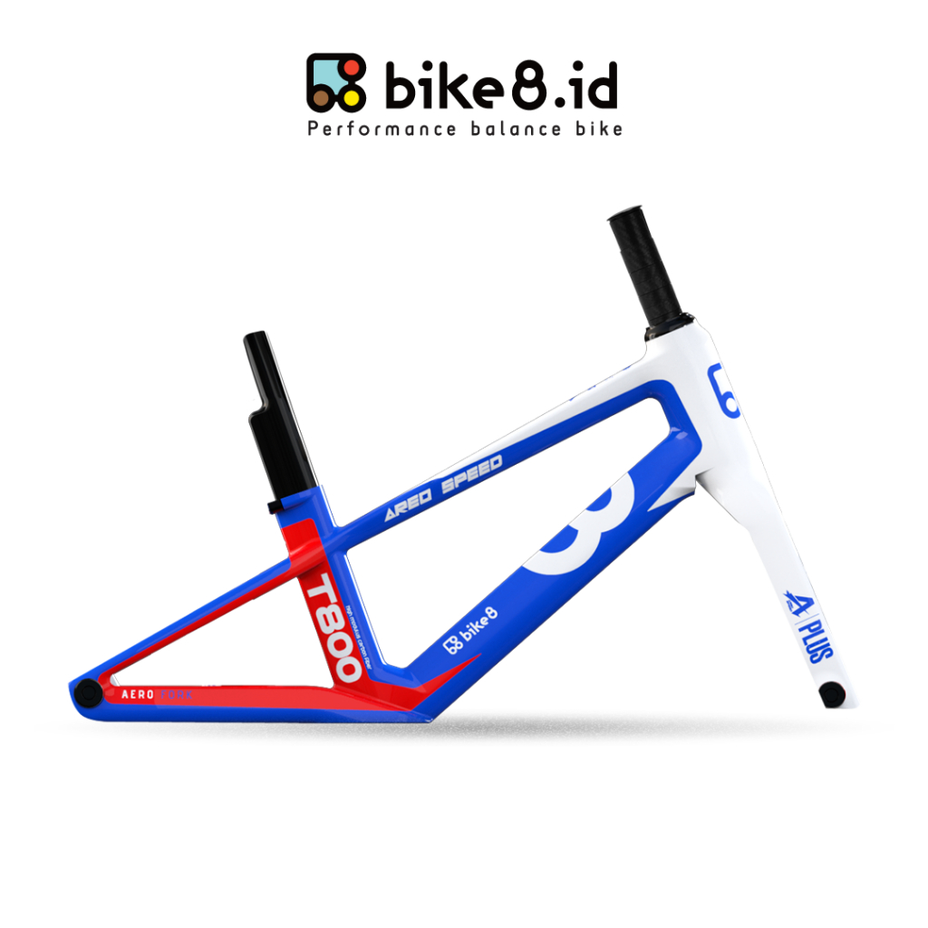 Jual FRAME BIKE8 A PLUS CARBON FIBER Balance Bike - Sepeda Anak - WHITE ...