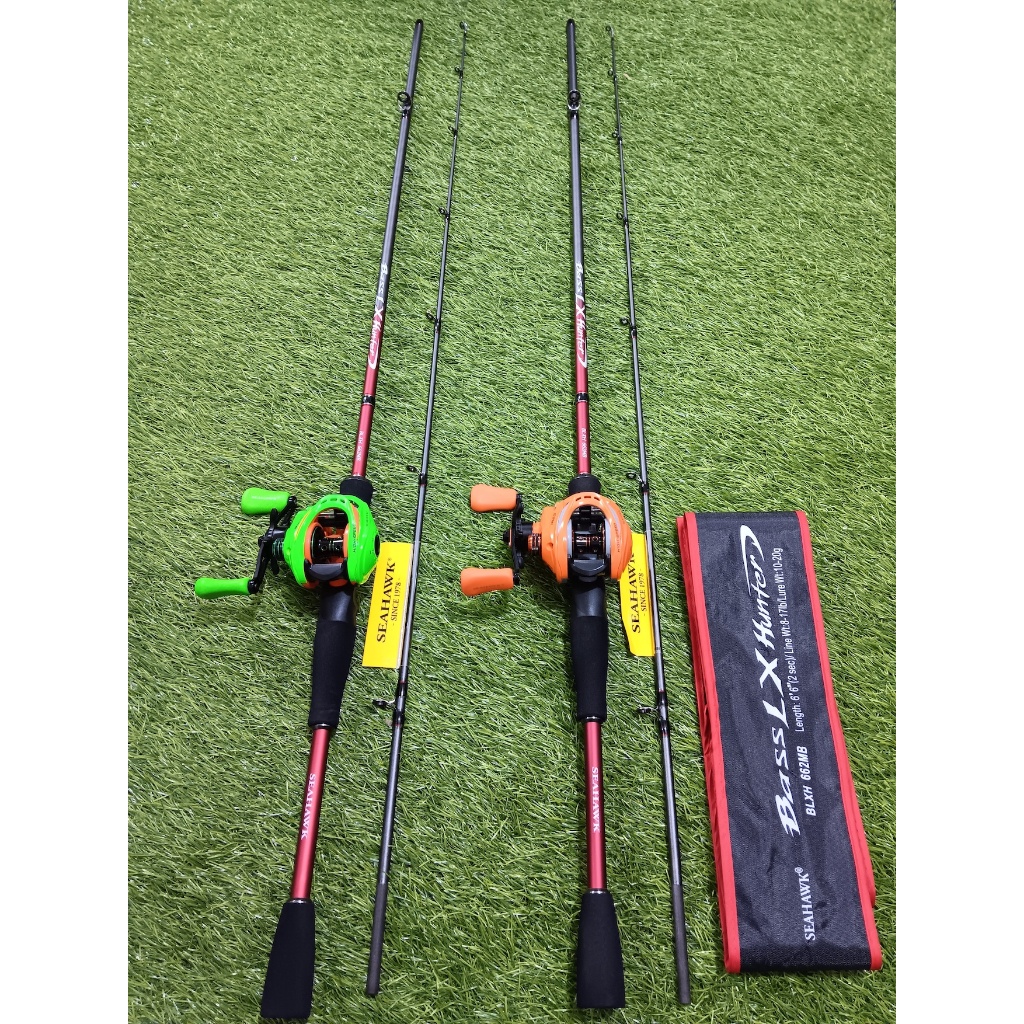 Jual PAKET COMBO CASTING MURAH JORAN SEAHAWK BASS LX HUNTER DAN REEL ...