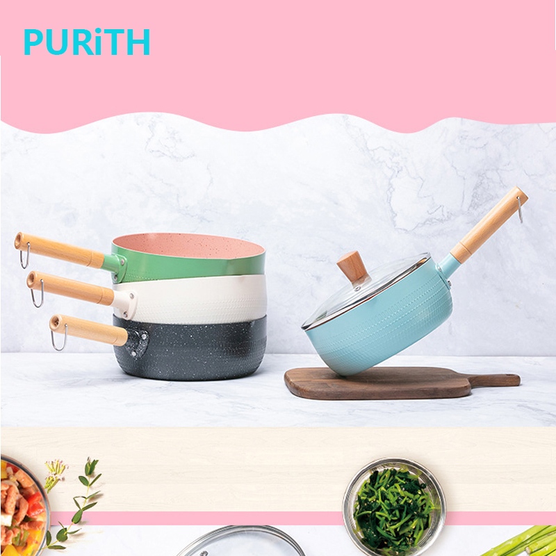 Jual Peralatan masak berkualitas tinggi Wajan salju Jepang Wajan susu untuk memasak Wajan mie ...