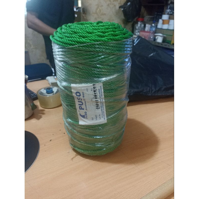 Jual tali tambang plastik PE fuso ukuran 5 mm per rol | Shopee Indonesia