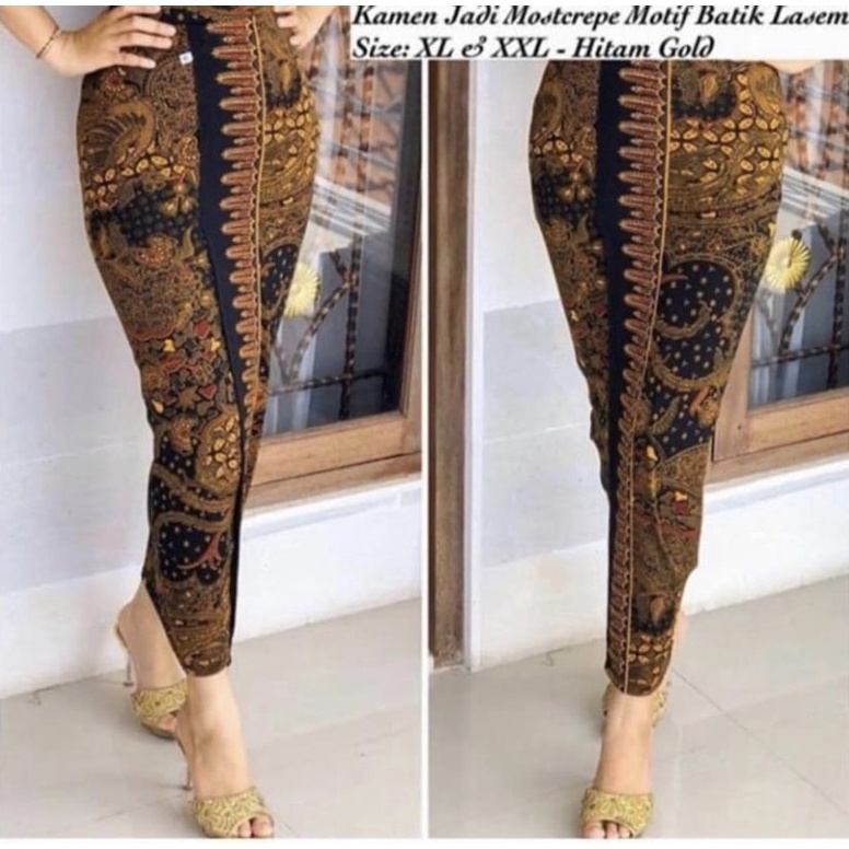 Jual KODE Q4N5 Kamen jadi Moscref Batik rok batik kamen tapki | Shopee ...