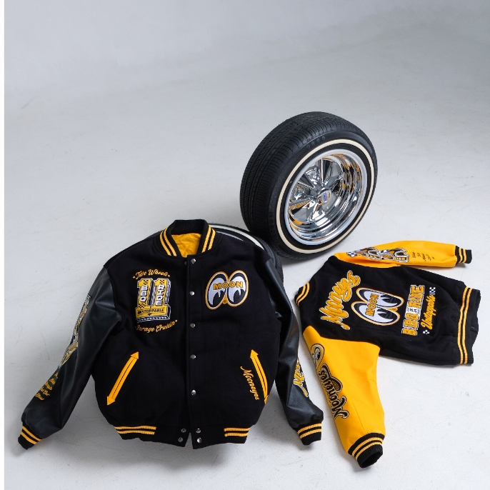 Jual MOONEYES JP X BBQ RIDE 2024 - VARSITY JACKET | Shopee Indonesia