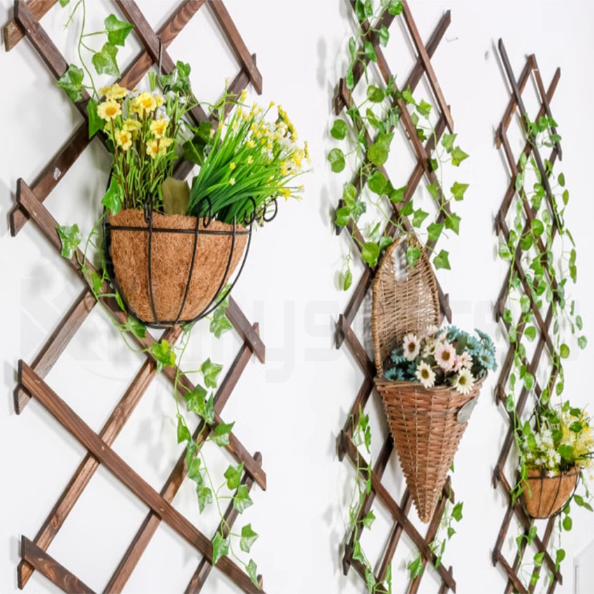Jual Pagar Kayu Tanaman Rambat Teralis Kebun Taman Dinding Gantung ...