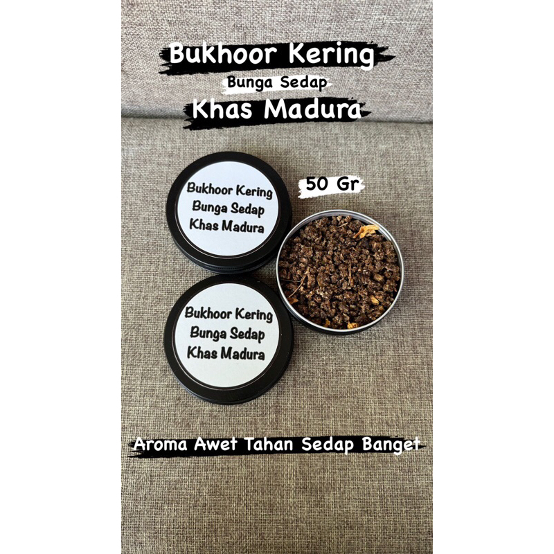 Jual Bukhoor Kering Bunga Sedap Khas Madura /Bakhoor /Dupa /bukhur ...