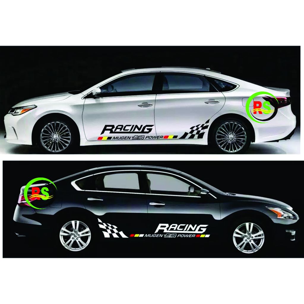 Jual Stiker cutting MUGEN POWER stiker mobil sedan honda civic car ...