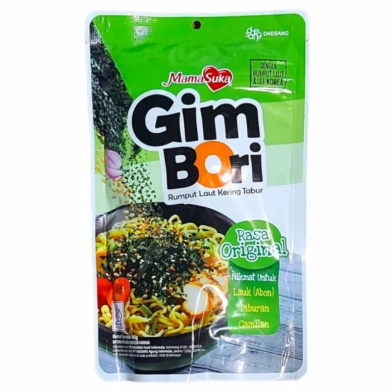 Jual Mamasuka Gimbori 60 gr/ Original gimbori 60 gr/ Rumput laut nori ...