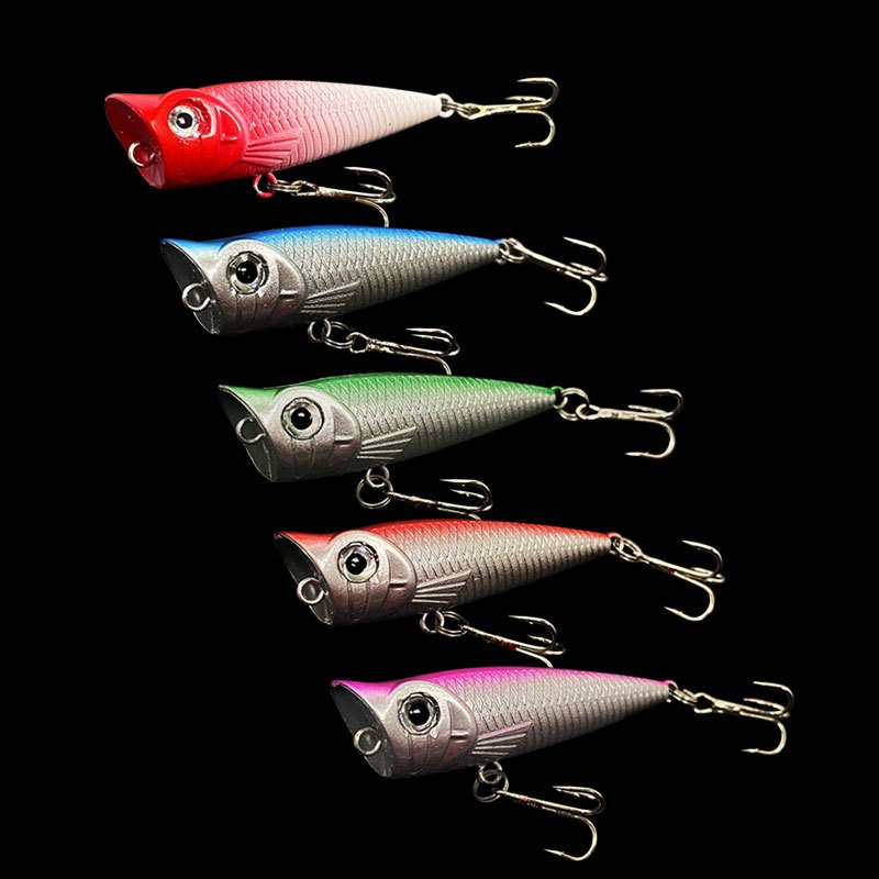 Jual Umpan pancing Popper 5,2 cm 4 gram ultralight Fishing Lure top ...