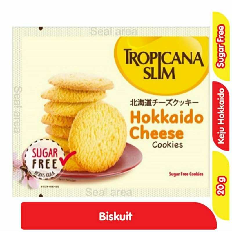 Jual Tropicana slim cookies keju hokkaido sachet 20gr | Shopee Indonesia