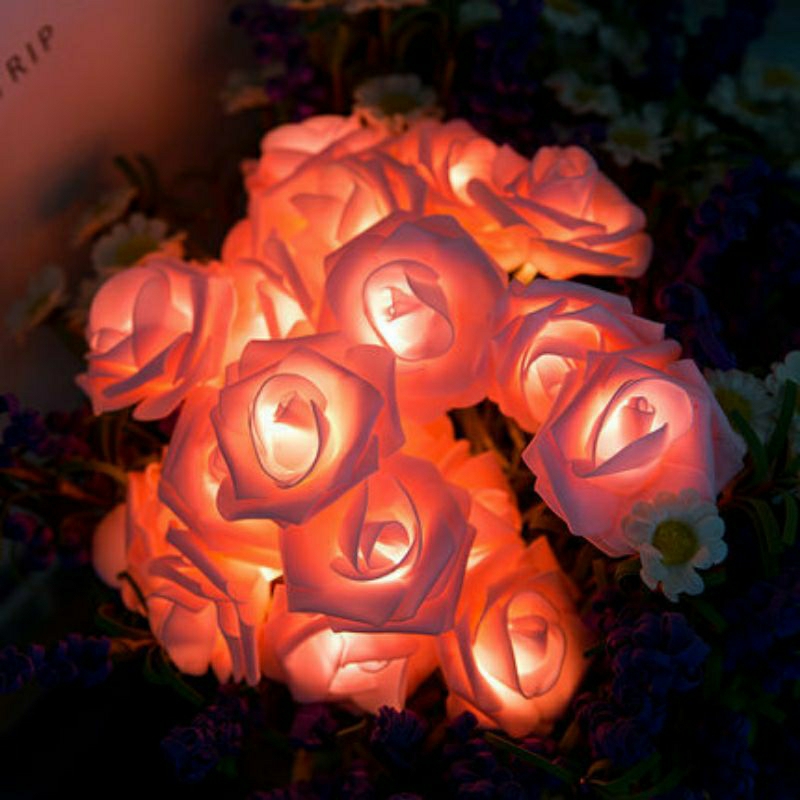 Jual Lampu kamar led motif mawar lucu cantik | Shopee Indonesia