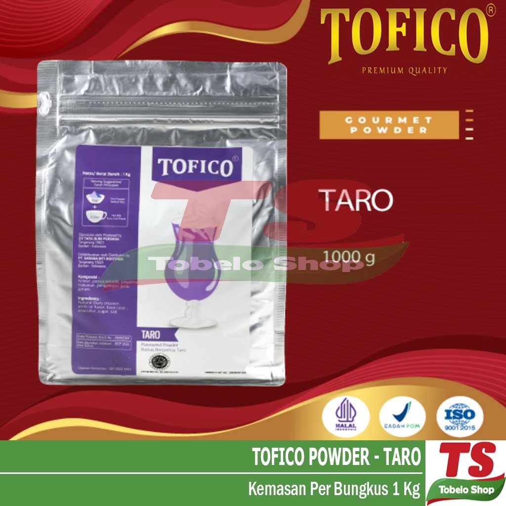 Jual TOFICO TARO POWDER / TOFICO POWDER TARO / BUBUK MINUMAN TARO ...