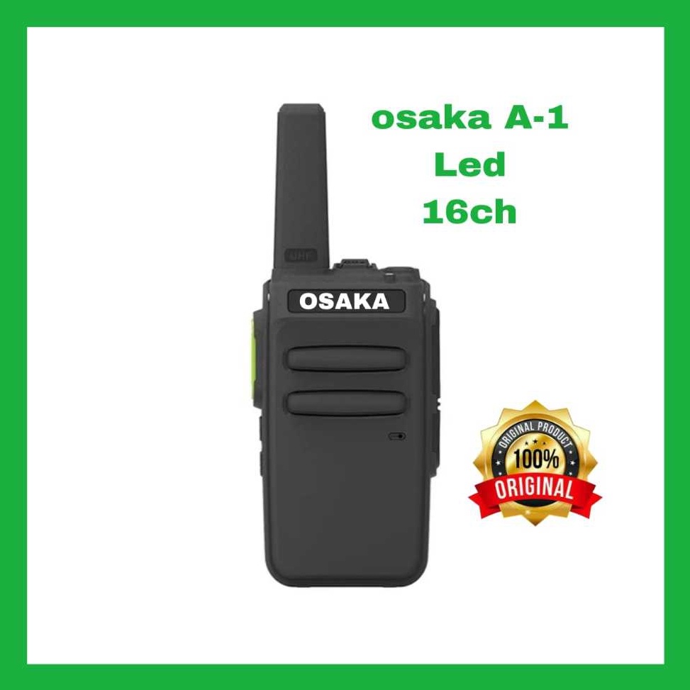 Jual KODE V23F HT OSAKA LED A1 WALKIE TALKIE TWO WAY RADIO | Shopee ...