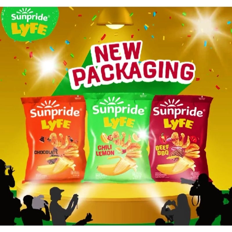 Jual Sunpride LYFI cavendish banana chips Chili lemon / chocolate 55 ...