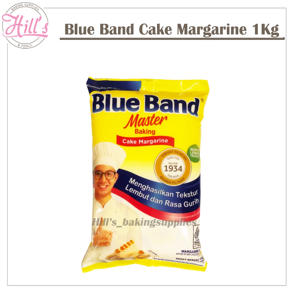 Jual BLUE BAND POUCH MASTER 1 KG / BLUEBAND MENTEGA CAKE MARGARIN ...