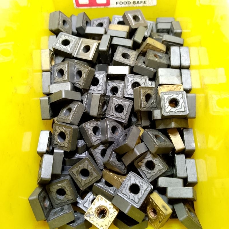 Jual Insert SNMG1204 Carbide Pahat bubut SNMG 12 04 Widia Betel bubut SNMG12 04 seken bekas ...