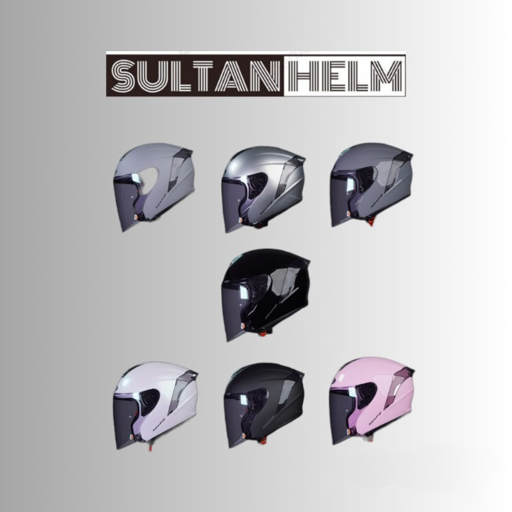 Jual HELM NJS KAIROZ SOLID V2 FLAT VISOR Helm Half Face SNI | Shopee ...