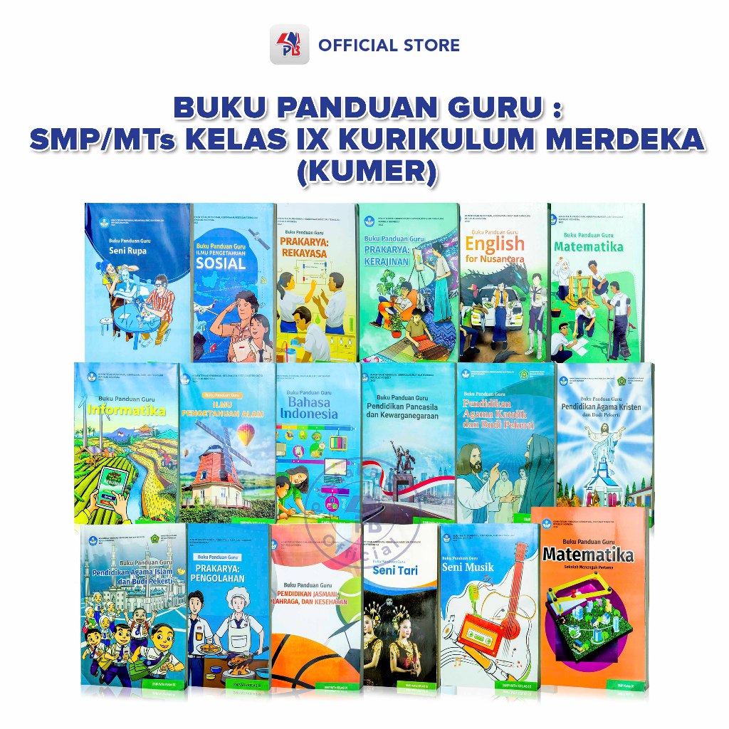 Jual Buku Panduan Guru Kurikulum Merdeka SMP MTs Kelas 9 (IX) Kemendikbud / Penjaskes /Seni Tari ...