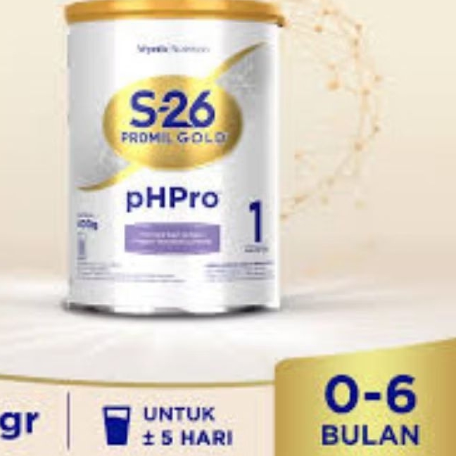 Jual S 26 pH Pro promil Gold Tahap 1/0-6 bulan/400g/800g /Nan /S26 promil Gold phpro | Shopee ...