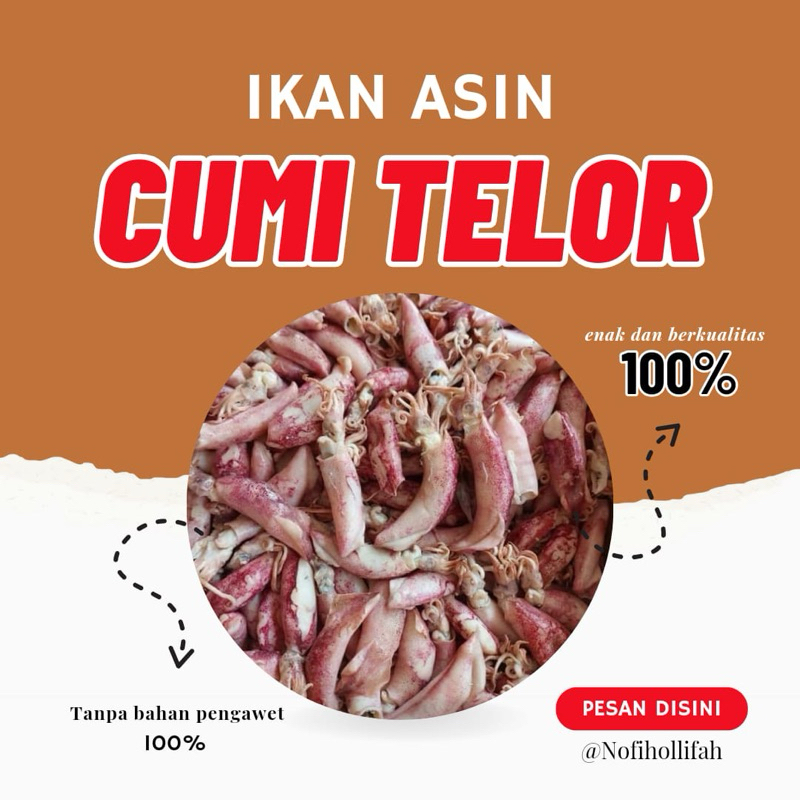 Jual cumi telor super = 1 kg best seller | Shopee Indonesia