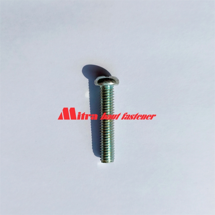 Jual M8 x 30 Baut JP Kepala Obeng + Bulat Pan Head Galvanis 8x30 | Shopee Indonesia