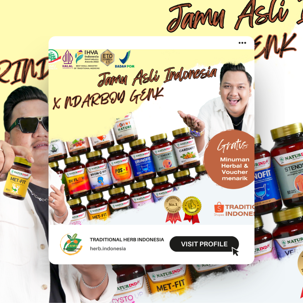 Jual ALL NEW PRODUK NATURINDO FIT JAMU TRADITIONAL HERB INDONESIA JAMU ...
