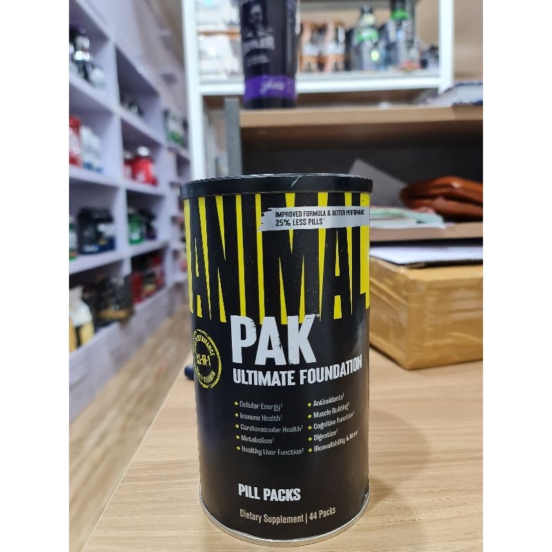 Jual Universal Nutrition Animal Pak Multivitamin 44 packs Vitamin ...