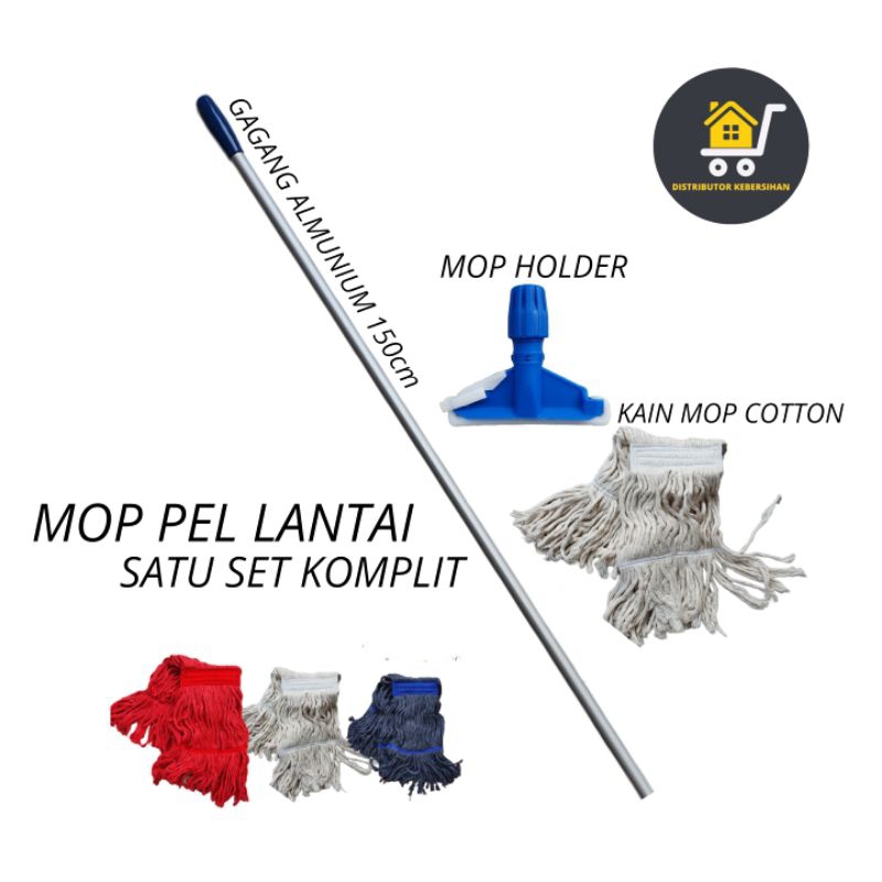 Jual Alat Pel Lantai / Mop Set / Komplit Murah Berkualitas | Shopee ...