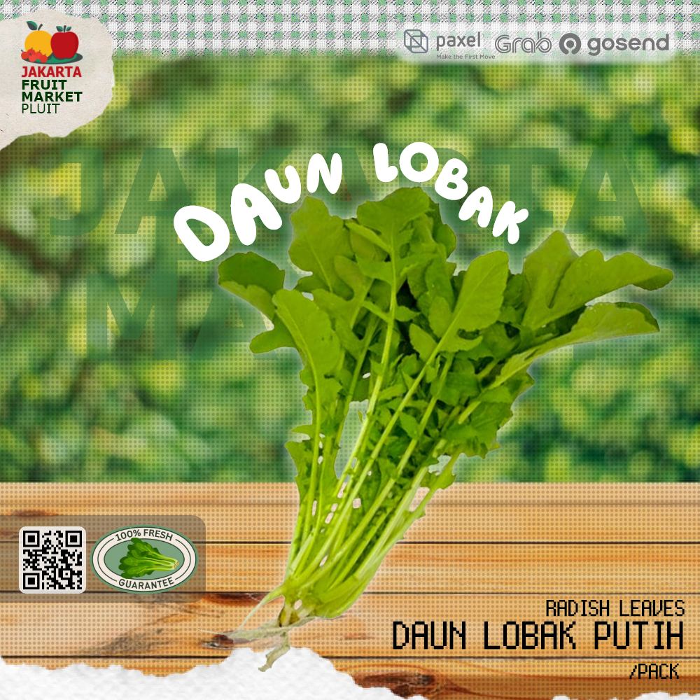 Jual DAUN LOBAK / RADISH LEAVES sayur segar | Shopee Indonesia