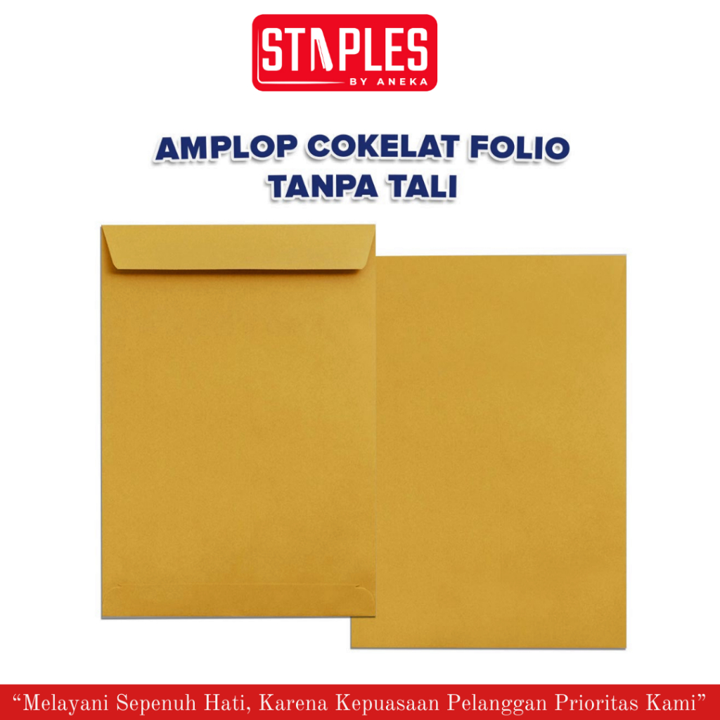 Jual Amplop Coklat Folio / Amplop Coklat Ukuran F4 | Shopee Indonesia
