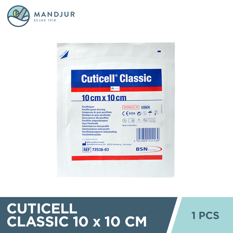 Jual Cuticell Classic 10 CM x 10 CM - Plaster Perawatan Luka | Shopee ...