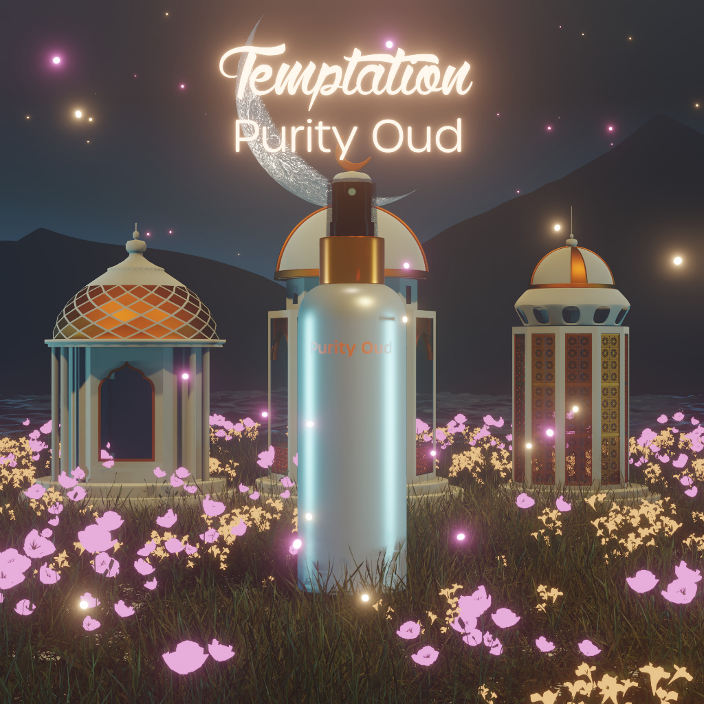 Jual Temptation Purity Oud Moisturizing Body Mist 250ml | Shopee Indonesia