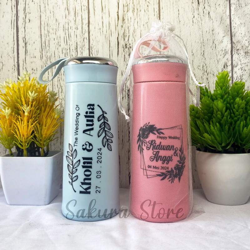 Jual Souvenir Botol Tumbler Nice Sablon Custom Kemasan Tile / Souvenir ...