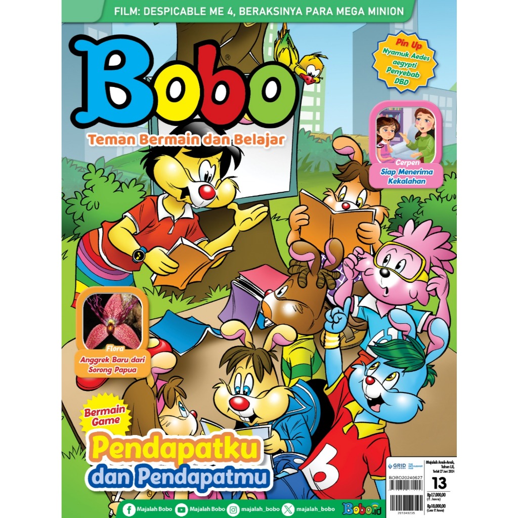 Jual Majalah Bobo edisi Juni 2024 - Bobo No.13 | Shopee Indonesia