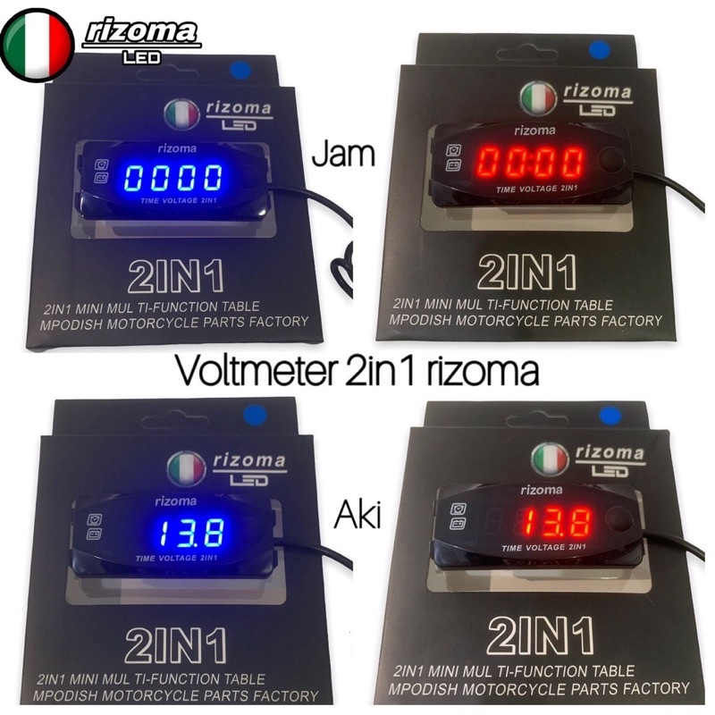 Jual Volt Meter ACCU Aki Voltmeter Volt Meter Motor VoltMeter Aki Digital Alat Pengukur Aki ...